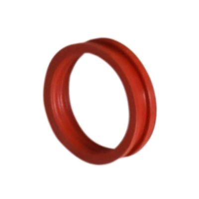 China Red Silicone Rubber Gasket - EPDM Neoprene Nitrile Materials - Custom Sizes - Temperature Range -150°F to 500°F for sale