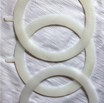 China Custom Silicone Flange Gaskets for Fuel Tank OEM Rubber Parts 500°F for sale