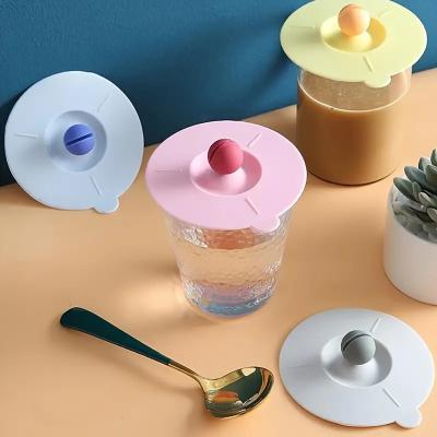 China BPA Free Silicone Tableware Set with Temperature Resistant Cup Covers -150°F to 500°F Range, Custom Sizes Available for sale
