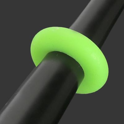 China Custom Silicone Fishing Rod Stop Ring High Elastic Large Size 30-80 Shore A for sale
