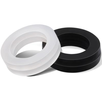 China Silicone Flat Gasket Rubber Pad for Water Heater and Water Meter - Temperature Range -60°C to +200°C for sale