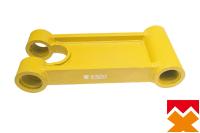 China Wear Resistance E320 Excavator H Link 50Mn Material  Undercarriage Parts for sale
