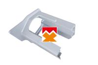 China DH150 DAEWOO Mini Digger Undercarriage Parts Front Idler Front Fork for sale
