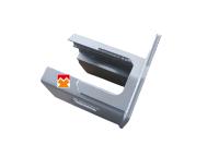 China DH150 DAEWOO Mini Digger Undercarriage Parts Front Idler Front Fork for sale