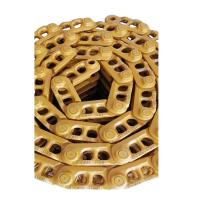 China 40SiMnTi PC100-5 Undercarriage Track Link For Excavator Yellow for sale