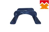 China PC100 PC120 Excavator Track Guard Chain Guide Protection HRC52-HRC58 for sale