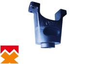 China Q345B PC650 Idler Yoke Excavator Undercarriage Spare Parts for sale