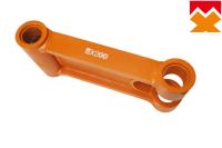 China EX200 ZX200 ZX210 Bucket H Link Forging Casting Excavator Undercarriage Components for sale