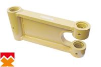 China 40MnB Pc200-5 Excavator H Link Komatsu Undercarriage Parts Yellow for sale