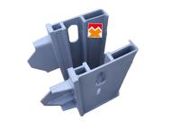 China HD820 KATO Excavator Undercarriage Parts Replacement Front Idler Front Fork for sale
