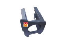 China PC120 KOMATSU Excavator Undercarriage Parts Front Idler Front Fork  Antirust for sale