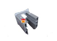 China R225 Front Idler Front Fork Mini Excavator Undercarriage Parts Smooth Finished for sale