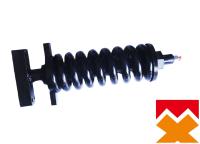 China OEM DH80 Track Adjuster Assy Digger Undercarriage Parts Black Color for sale