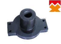 China HRC52-58 Black Forging Idler Yoke E349GC Excavator Undercarriage Components for sale