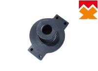 China HRC52-58 Black Forging Idler Yoke E349GC Excavator Undercarriage Components for sale