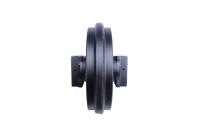 China HRC48-HRC54  EX70 Excavator Front Idler Smooth Finish Crawler Excavator Parts for sale