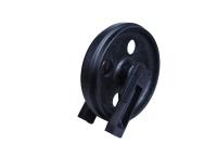 China Anticorrosive PC100 Excavator Front Idler Assy HRC48-58 Depth 4-6mm for sale