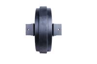 China Wear Resistant SK200 Bulldozer Front Idler Assembly HRC52-58 Hardness for sale
