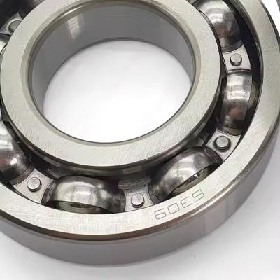 China High Precision 6309 Chrome Steel Deep Groove Ball Bearing Single Row Size 45x100x25mm Farm Industries Open Oil Made GCR15 for sale
