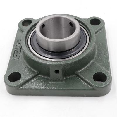 China Chrome Steel Pillow Bearing UCF210 Ductile Iron Housing BD 12mm for sale