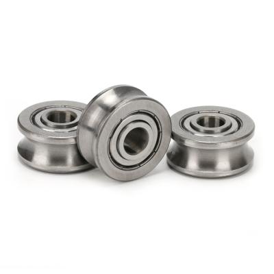 China LFR5200 LFR5200-8KDD LFR5200-8NPP Track Roller Bearing Double Row U Groove Rail Guide for sale