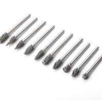 China Precision Carbide Rotary Burr Set with 3-10mm Shank Diameters for Metal, Wood & Plastic Processing for sale
