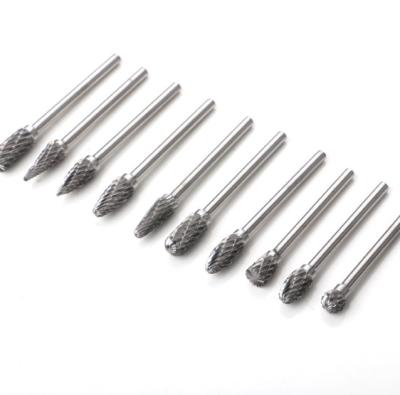 China Precision Carbide Rotary Burr Set with 3-10mm Shank Diameters for Metal, Wood & Plastic Processing for sale