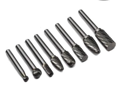 China Tungsten Carbide Rotary Burrs - YG6/YG8/YG10 Grades, Full Size Range for Industrial Cutting Applications for sale