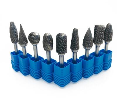China Full Size YG6 YG8 Tungsten Carbide Rotary Burrs for Metalworking and Woodworking for sale