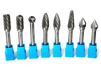 China Tungsten Carbide Double Cut Rotary Burr YG8 Full Size for Heavy Material Removal for sale