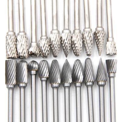 China 6mm Extended Length Carbide Burrs Set - Tungsten Carbide Rotary Files with HRA 89-92.5 Hardness for 15,000-45,000 RPM Die Grinders for sale