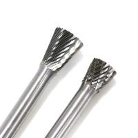 China Customized Double Cut Shape N Tungsten Carbide Rotary Burrs 2.35mm-16mm with ISO9001 Certification for sale