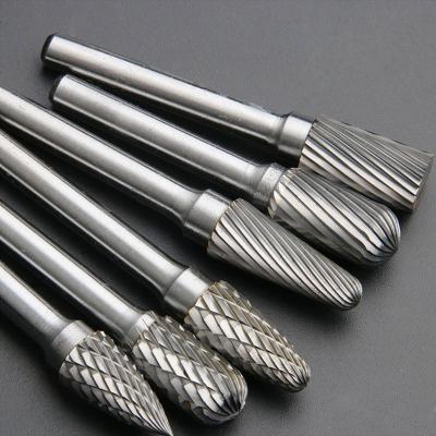 China Tungsten Carbide Rotary Burrs - YG6/YG8/YG10 Grades, Full Size Cutting Tools for Metal & Wood for sale