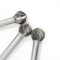 China Tungsten Carbide Rotary Burrs 1/8-1/4 Inch Shank Aluma Cut for Grinding Deburring for sale