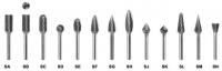 China Tungsten Carbide Rotary Burrs Cylinder Shape 6-8% Cobalt WC Die Grinder Bits for Metal Cutting for sale