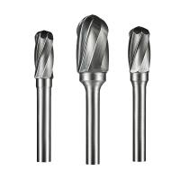 China Tungsten Carbide Rotary Burrs Tree Shape 6-8% Cobalt for Metal Deburring Engraving for sale