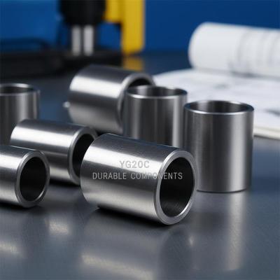 China Tungsten Carbide Sleeves for Plain Oil Type Bushing YG20C Grade 1000°C Temperature Resistance for sale