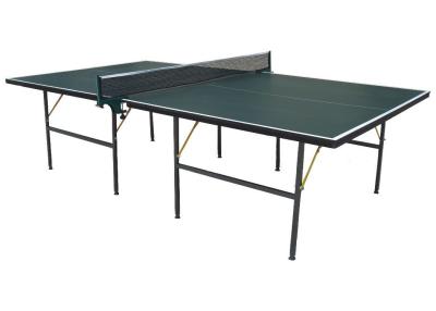 China Recreation Indoor Table Tennis Table Portable Standard With 25*25mm Leg Size for sale