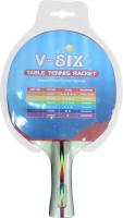 China 6mm Wood Board Good Table Tennis Paddle , Custom Ping Pong Rackets With Rubber for sale
