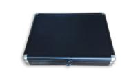 China Sponge Inner Table Tennis Bat Case Black Color For Keeping Well Racket for sale