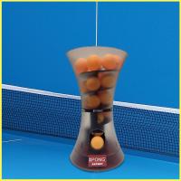 China Transparent Table Tennis Robot Easy Assemble Black / Green For Beginner for sale