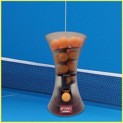 China Transparent Table Tennis Robot Easy Assemble Black / Green For Beginner for sale