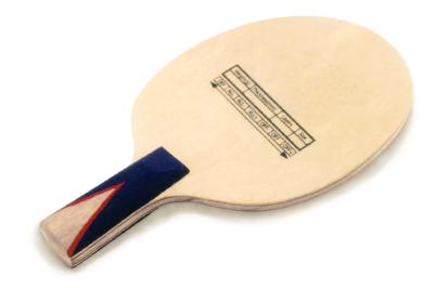 China Carbon Fiber Ping Pong Paddles 7kg , Table Tennis Plate with Short or Long Wooden Handle for sale