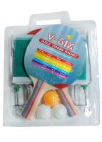 China Competition Wooden Table Tennis Bats , Colored Ping Pong Balls For Amateur Player for sale