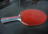 China High Speed Custom Table Tennis Bats , Good Ping Pong Paddles With Protective Edge Banding for sale