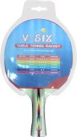 China 2 Star ITTF Rubber Ping Pong Bat , Long Handle Table Tennis Bats Standard Size for sale