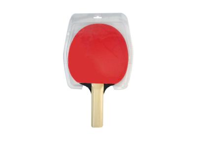 China Poplar 5 Plywood Table Tennis Bats 1.8mm Sponge with Double Pimple In Rubber for Recreation for sale