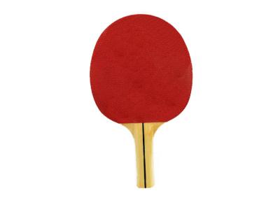 China Family Beginner Table Tennis Bats Simple Standard Size Pimple Out Rubber Without Sponge for sale