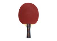 China Colour Handle Table Tennis Rackets 7mm Linden Plywood Reversed Rubber for sale