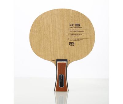 China Professional X5 LIimba Wood ping pong blades good balance for offensive for sale